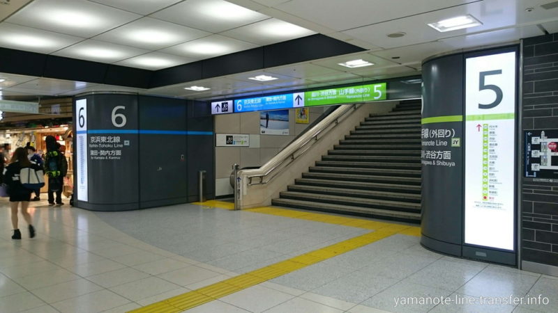JY01 Tokyo | Yamanote Line Transfer Information