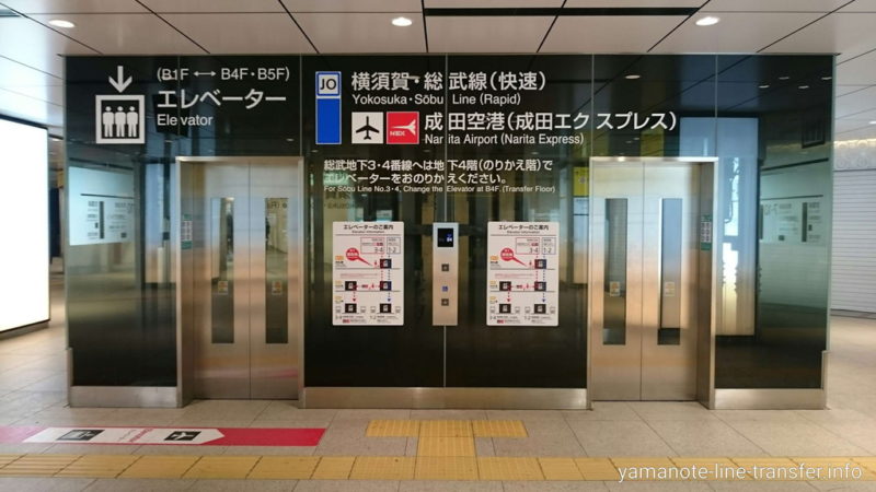 JY01 Tokyo | Yamanote Line Transfer Information
